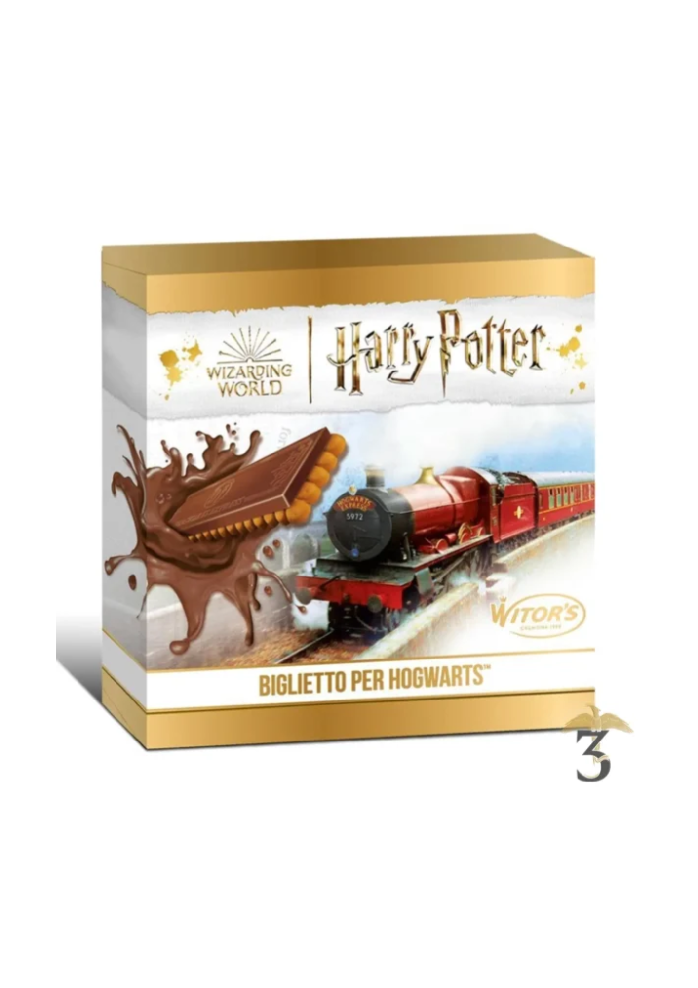 Harry Potter Biscuit avec Chocolat au Lait - 126 g | MesBonBons