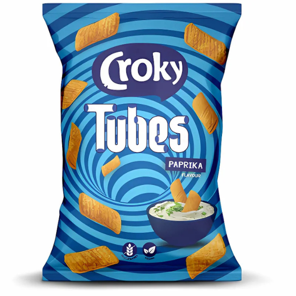 Croky Tubes Paprika - 100 g | MesBonBons