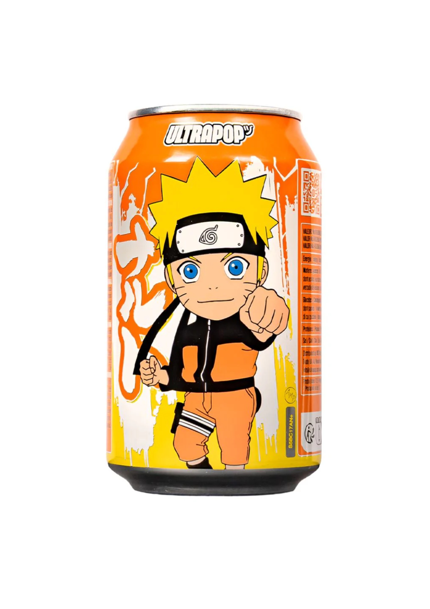 Ultrapop Fat Orange Naruto - 33 cl | MesBonBons