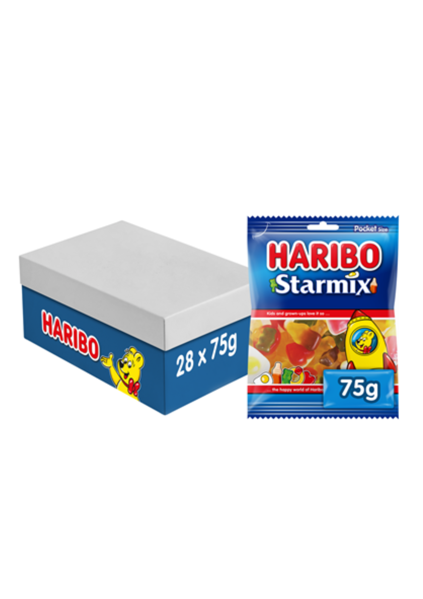 Haribo Starmix - 75 g x 28 pièces | Candy Stock