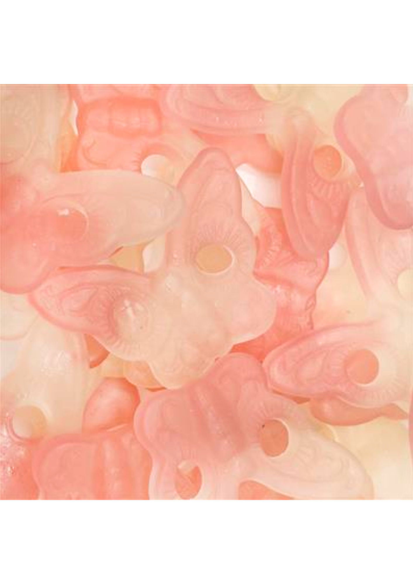 Lollywood Papillon Fraise - 1 kg | Candy Stock
