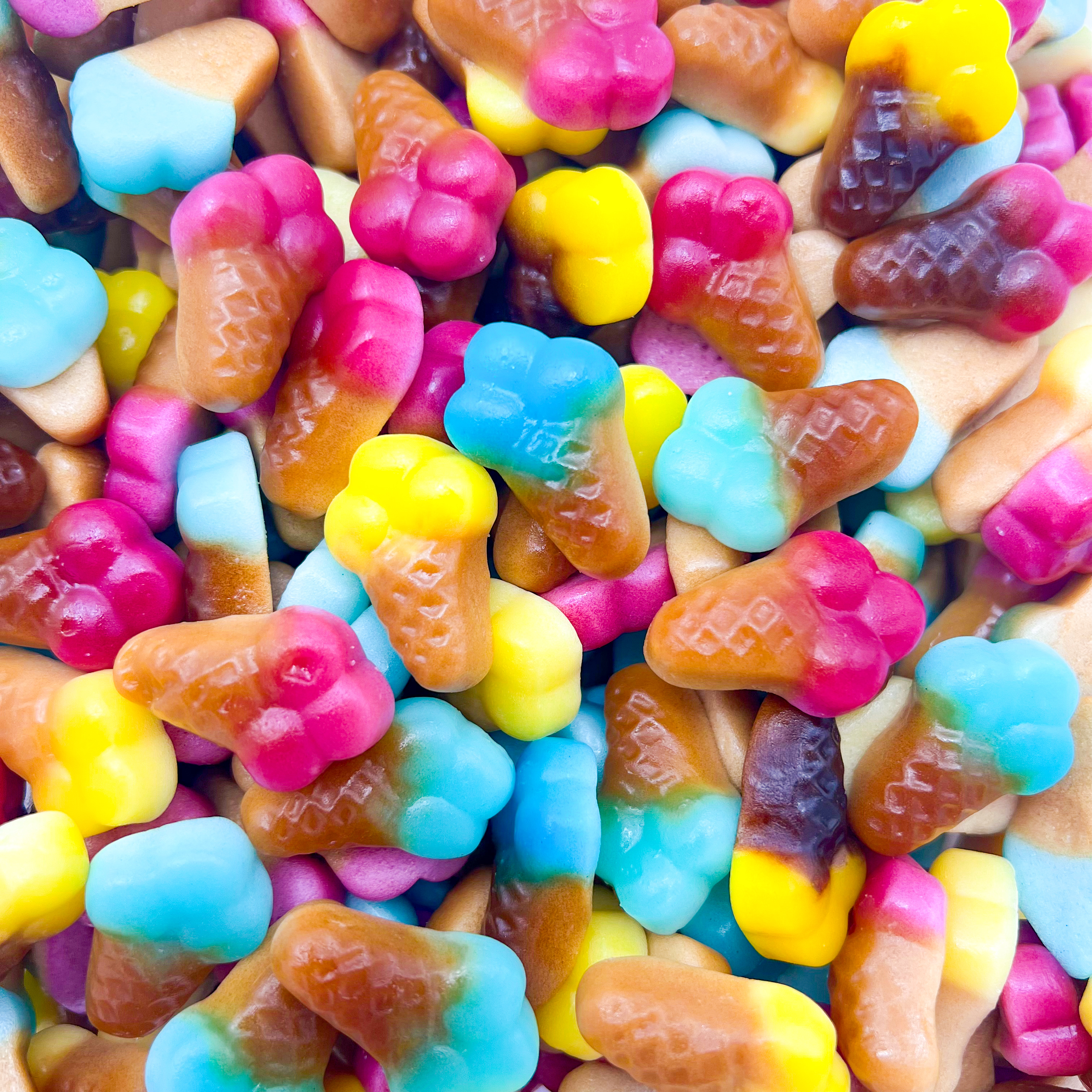 Jelly Joy Stick FunMix Cornet Glace - 1 kg | Candy Stock
