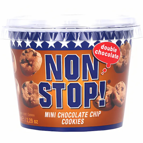 Non Stop Mini Cookie Double Chocolat - 65 g | MesBonBons