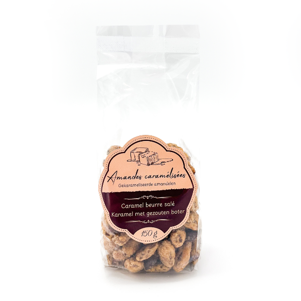 Amandes Caramélisées Caramel Beurre Salé - 150 g | MesBonBons