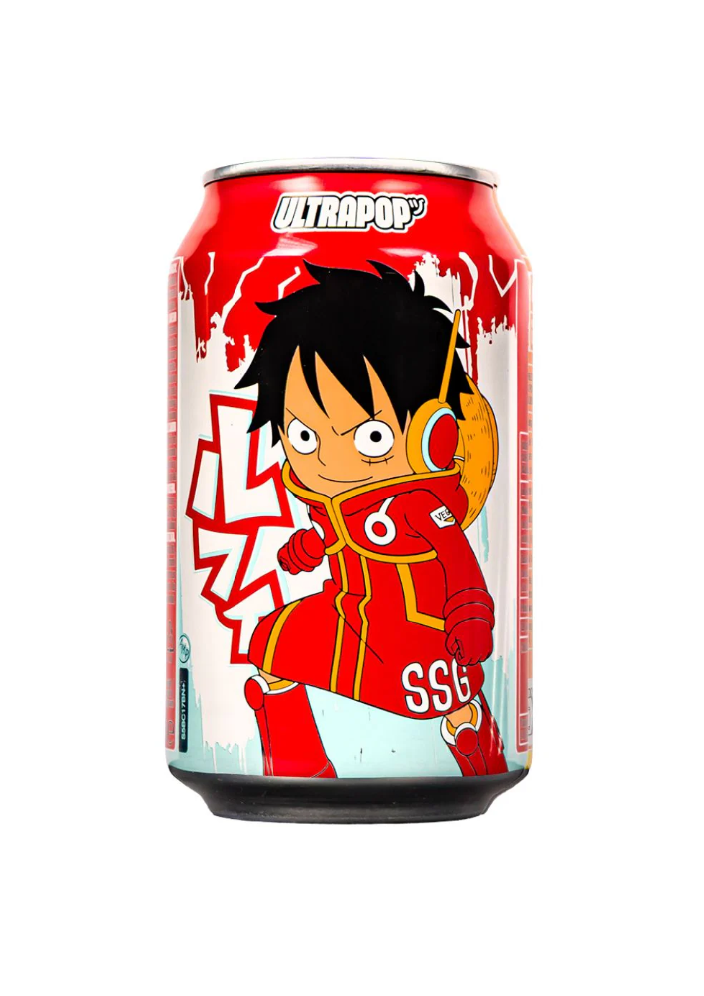 Ultrapop Fraise One Piece Luffy - 33 cl | MesBonBons
