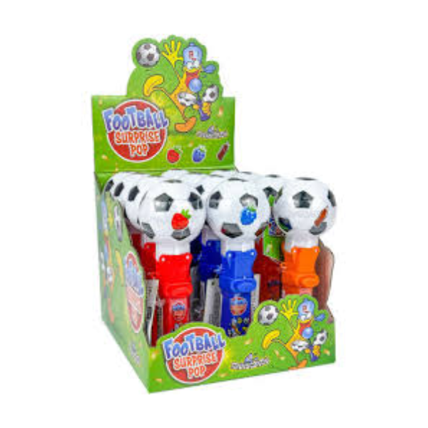 Display Football Surprise Pop 12 x 10 g | MesBonBons