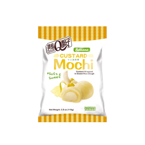 Custard Mini Mochi Banane - 110 g | MesBonBons