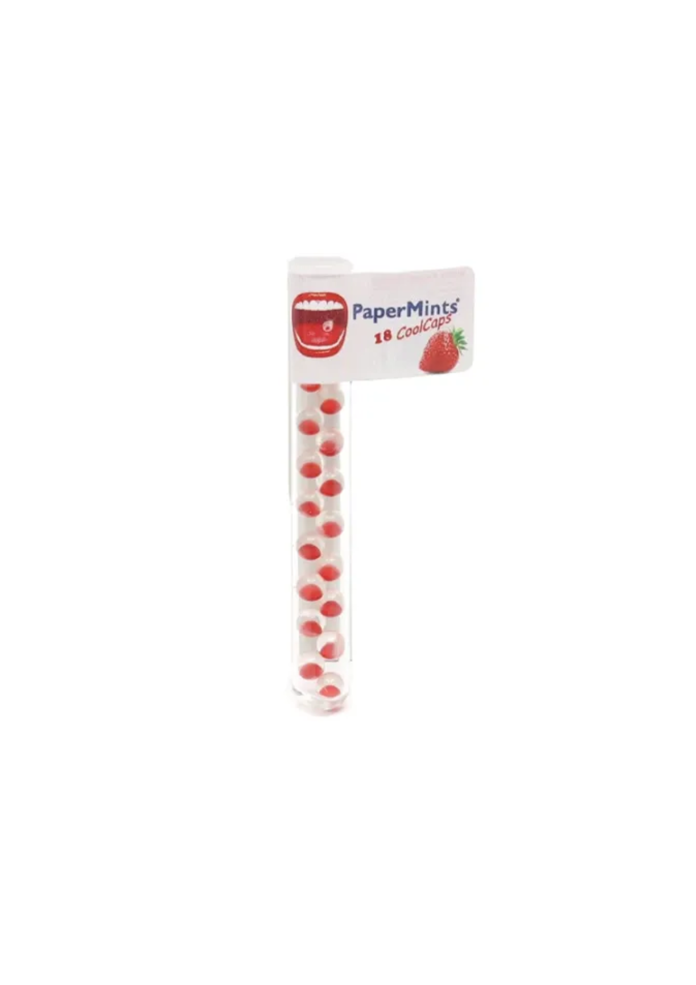 PaperMints Cool Caps Fraise - 18 billes | MesBonBons