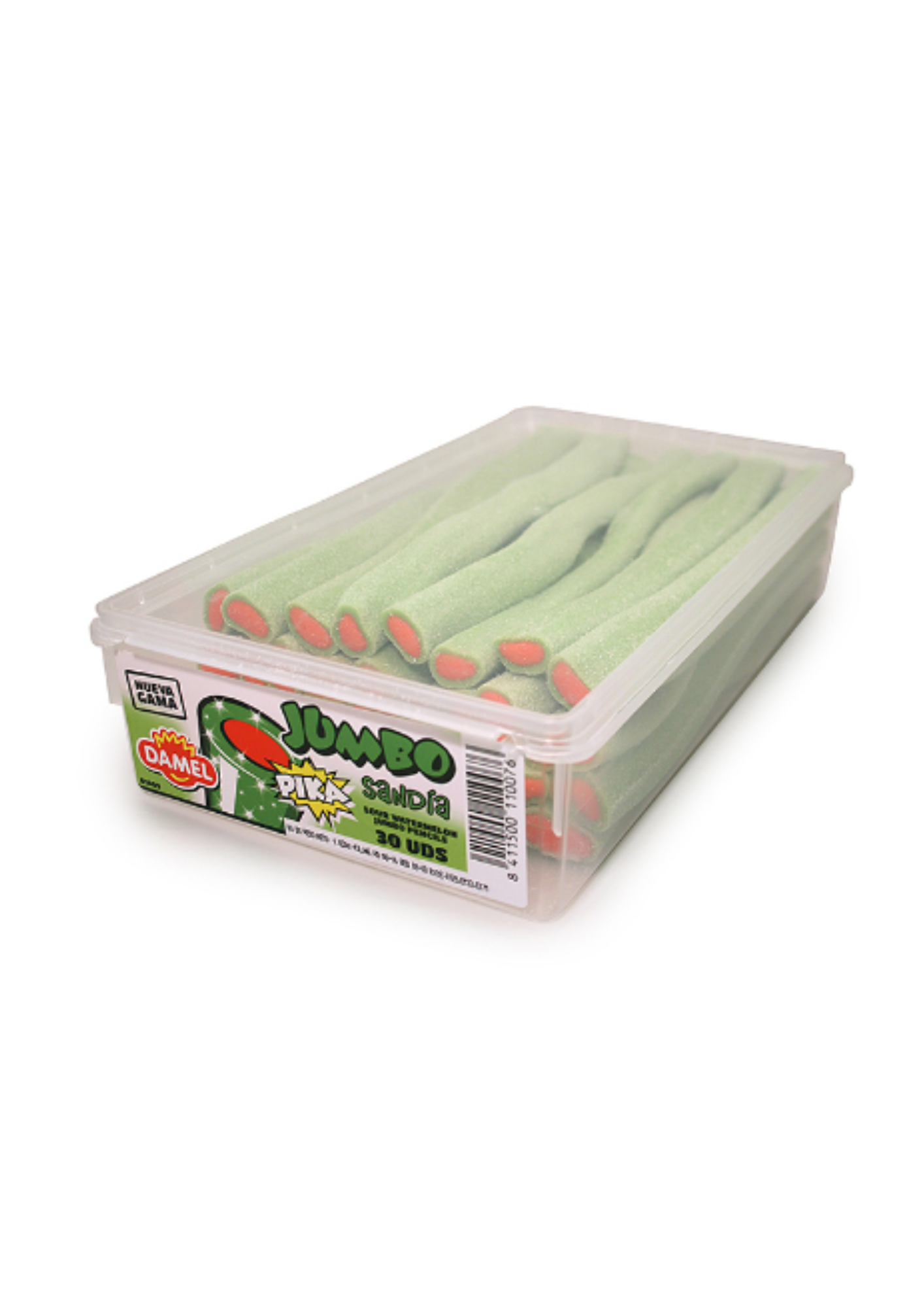 Damel Jumbo Stick Pastèque Acidulée Tubo - 30 pièces | MesBonBons