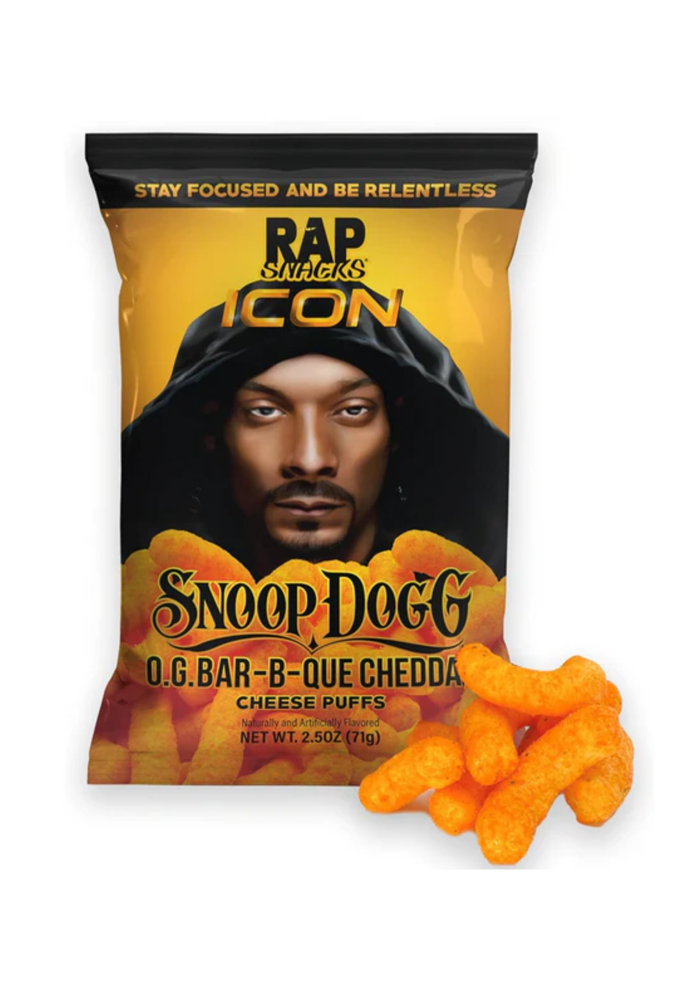 Rap Snacks Chips Snoop Dogg Bbq & Cheddar - 71 g | MesBonBons