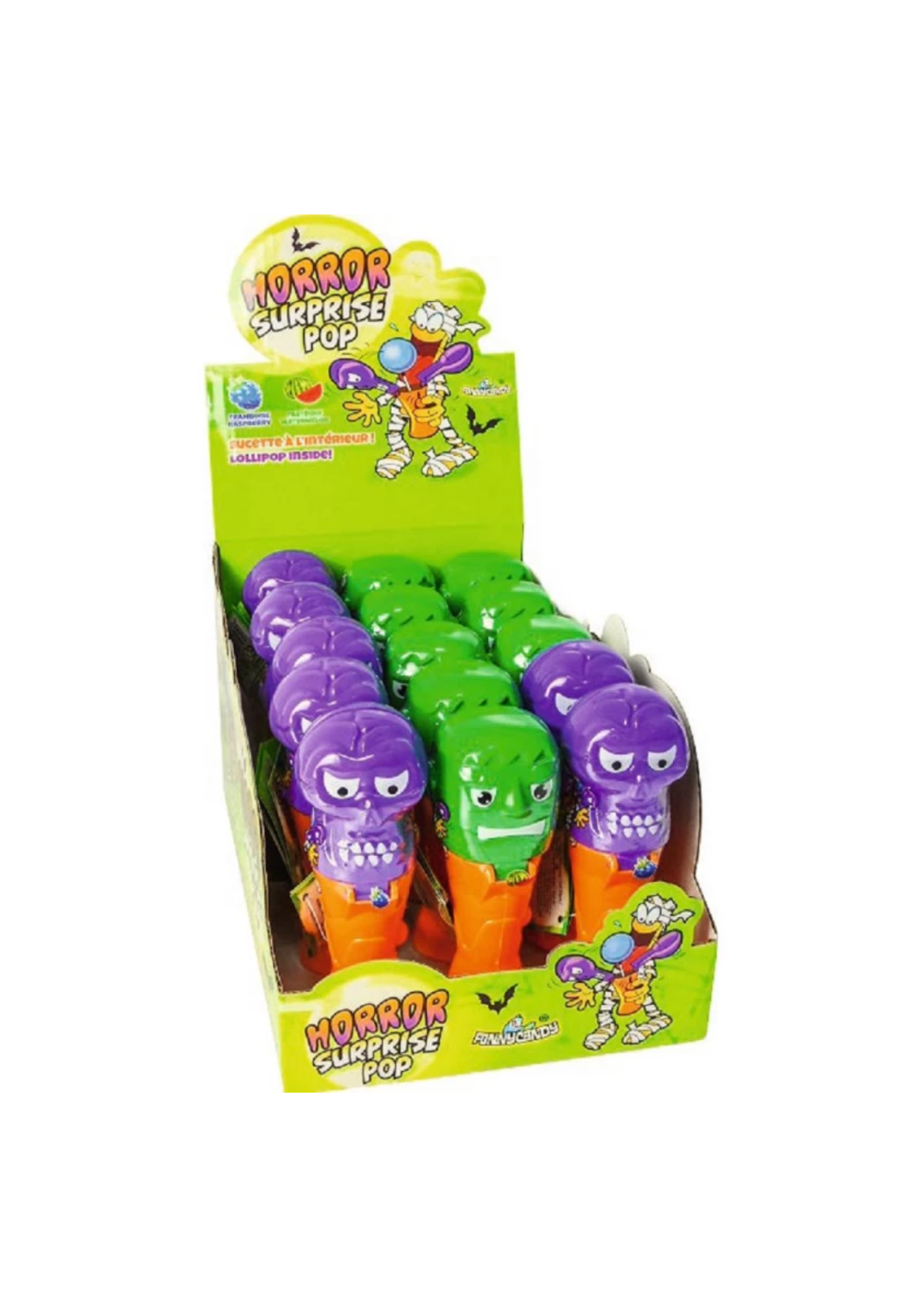 Horror Surprise Pop - 15 x 10 g | MesBonBons