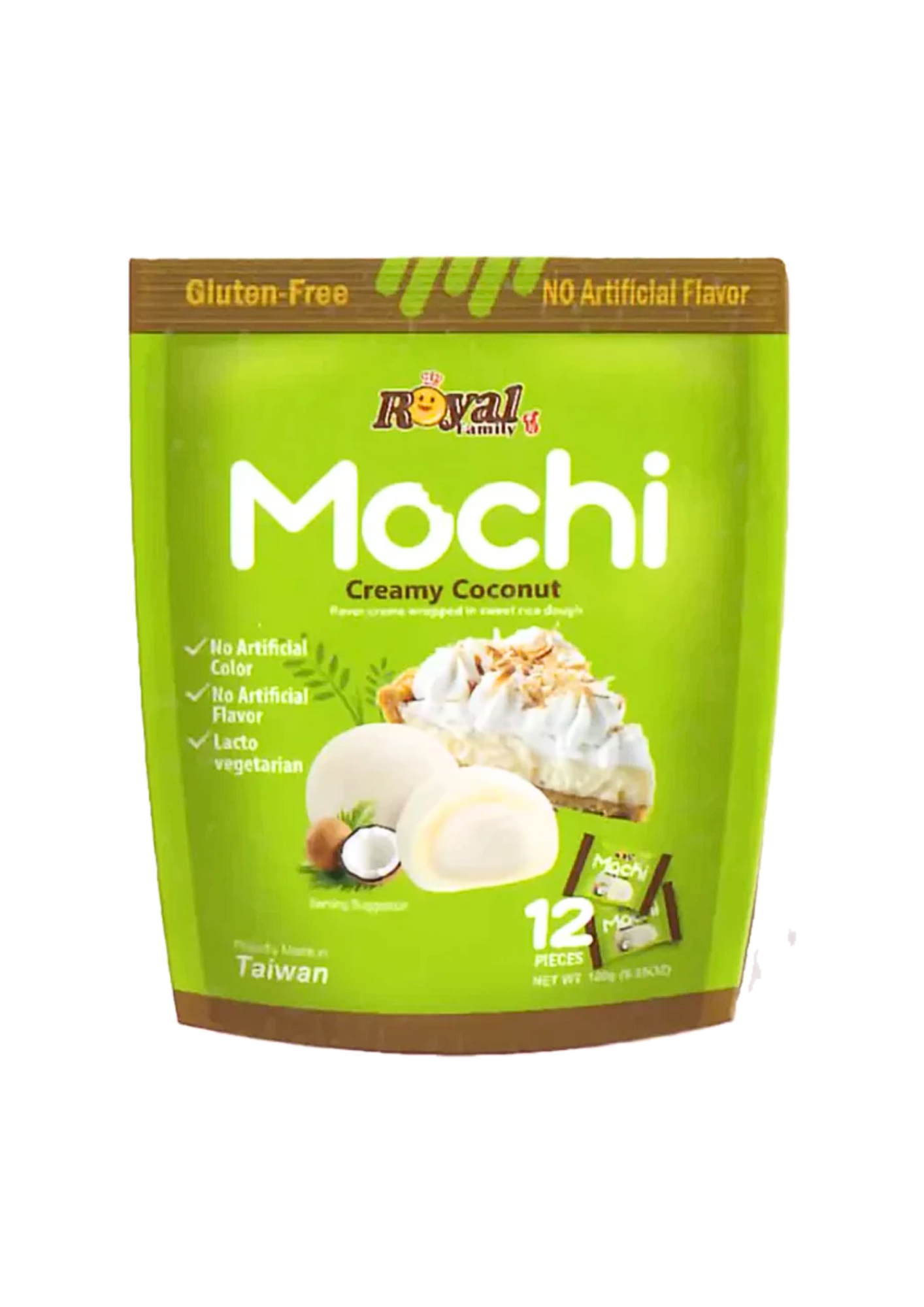 Royal Mochi Noix de Coco Crémeuse - 180 g | MesBonBons