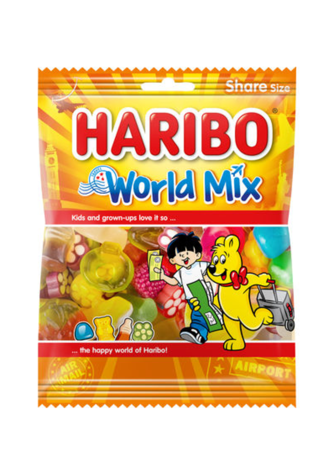 Haribo World Mix - 400 g | MesBonBons