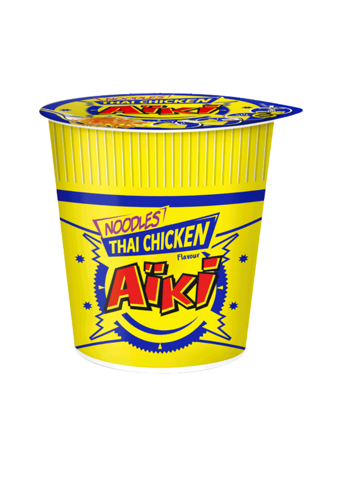 Aiki Cup Nouilles Thai chicken - 68 g | MesBonBons