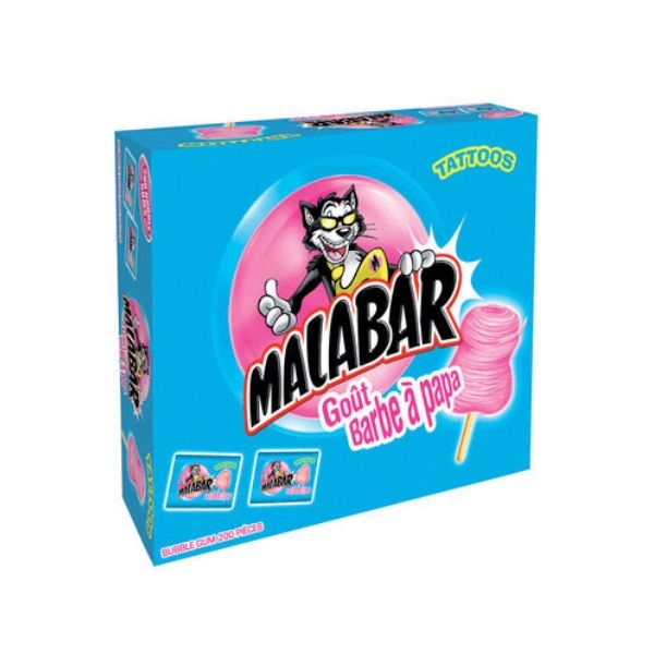Malabar Barbe à papa - 200 pièces | Candy Stock