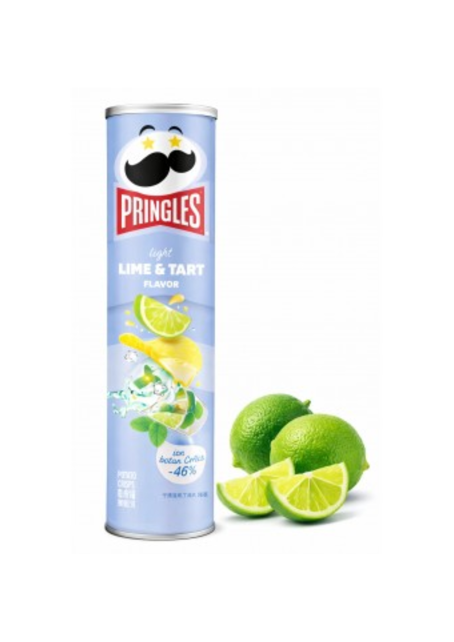 Pringles Light Chips de pomme de terre Citron vert & Fromage - 110 g ...